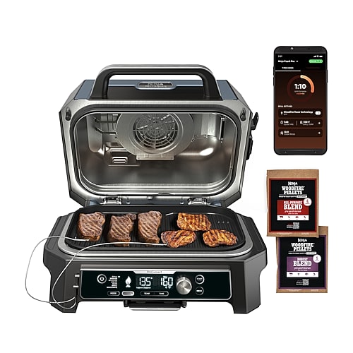 Click here for Ninja Woodfire Premium Xl Outdoor Grill & Smoker... prices