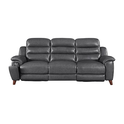 Click here for Amax Leather Dream Pad-Arm Sofa  One Size  Gray prices