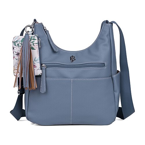 Click here for Julia Buxton Vegan Leather Organizational Hobo Bag... prices