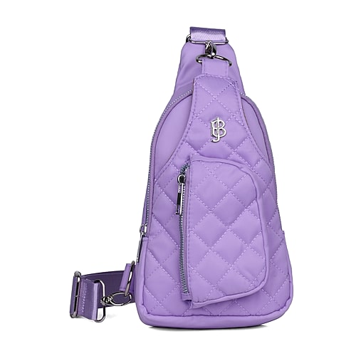 Click here for Julia Buxton Quilted Nylon Sling Bag  One Size  Pu... prices