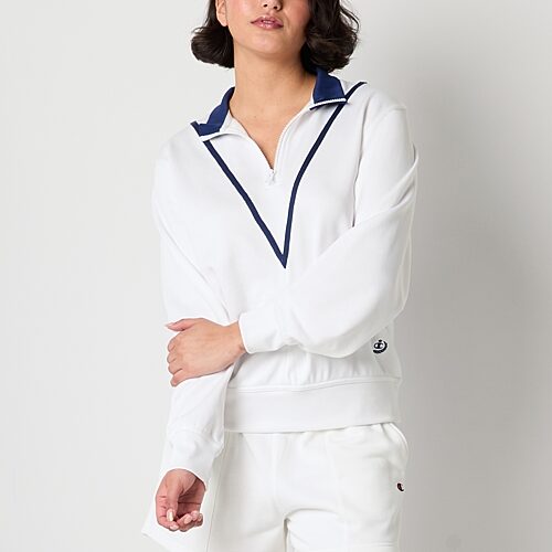 Click here for Champion Womens Mock Neck Long Sleeve Active Quart... prices