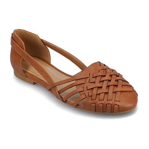 Click here for Journee Collection Ekko Womens Round Closed Toe Sl... prices