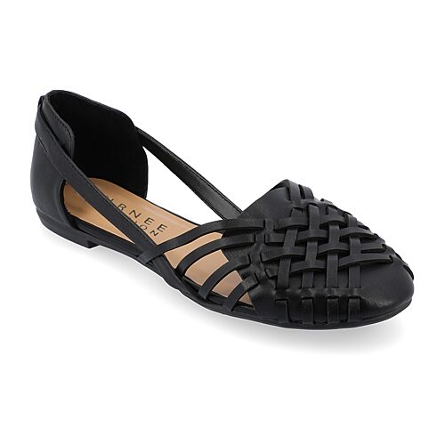 Click here for Journee Collection Ekko Womens Round Closed Toe Sl... prices
