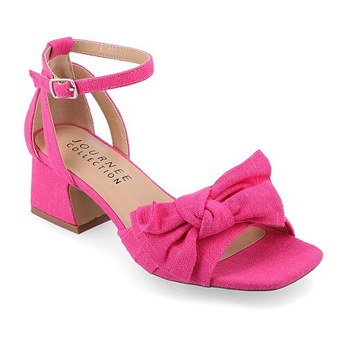Click here for Journee Collection Womens Zevi Heeled Sandals  7 W... prices