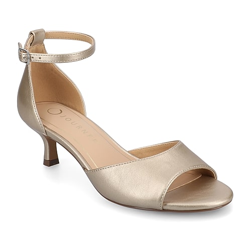 Click here for Journee Collection Womens Jezzie Peep Toe Kitten H... prices