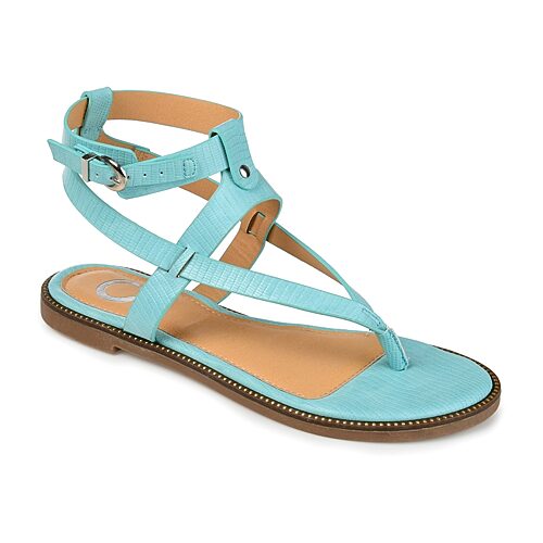 Click here for Journee Collection Womens Tangie Ankle Strap Flat... prices