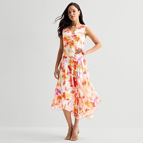 Click here for Rabbit Rabbit Rabbit Design Womens Midi V Neck Sle... prices