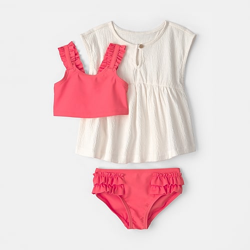 Click here for Carters Baby Girls 3-pc. Tankini Set  6 Months  Or... prices