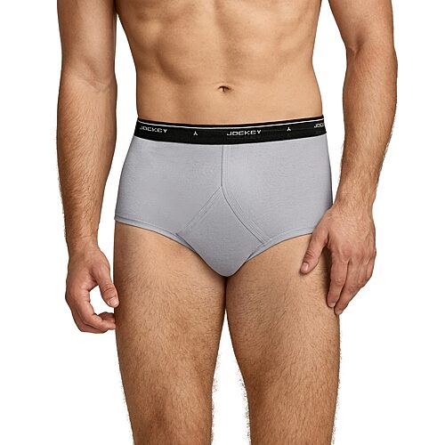 Click here for Jockey Mens 4 Pack Briefs 9965  36  Gray prices