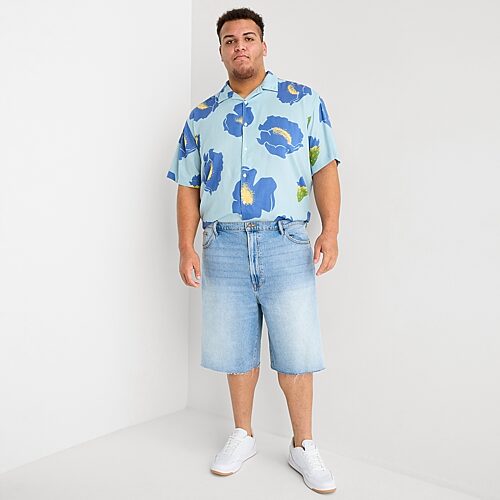 Click here for Arizona Baggy Fit Mens 12 Big and Tall Denim Short... prices