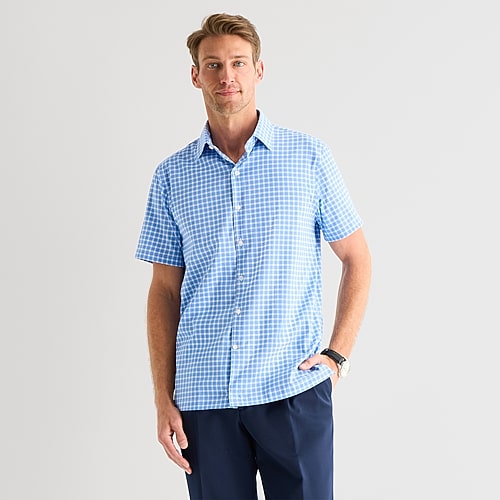 Click here for Stafford Cool Tech Mens Short Sleeve Regular Fit S... prices