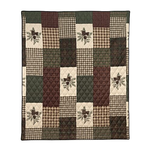 Click here for Donna Sharp Pine Panels Throw prices