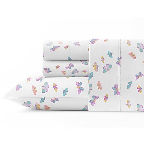 Click here for Pointehaven 200 Thread Count Crisp Printed Cotton... prices