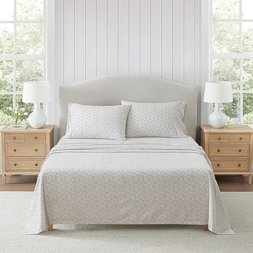 Click here for Martha Stewart Cotton Percale Sheet Set  One Size... prices
