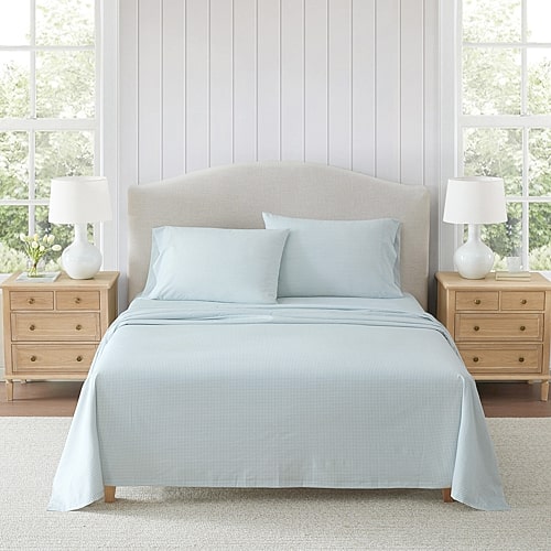 Click here for Martha Stewart Cotton Percale Sheet Set  One Size... prices