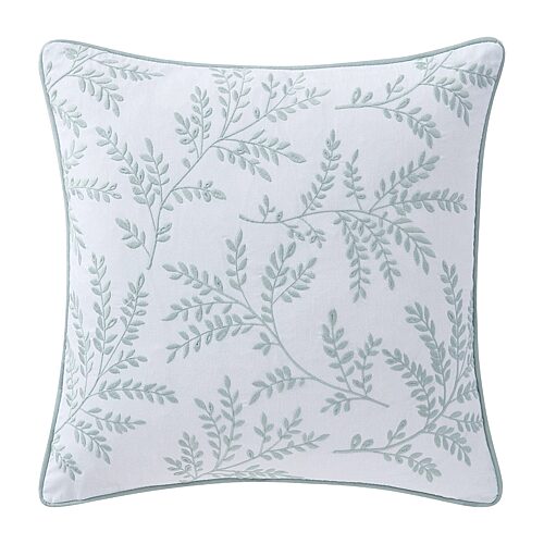 Click here for Martha Stewart Murray Leaves Embroidered 18x18 Squ... prices