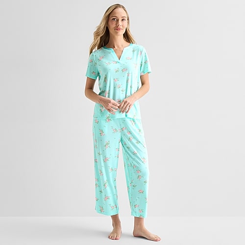 Click here for Adonna Womens Short Sleeve 2-pc. Pajama Set  Petit... prices