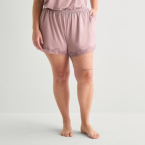Click here for Ambrielle Womens Plus Pajama Shorts  3x  Purple prices