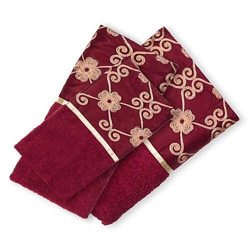 Click here for Popular Bath Monte Rose 3-pc. Bath Towel Set  One... prices