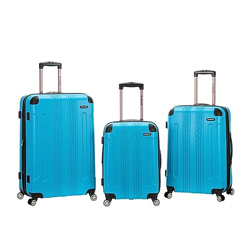 Click here for Rockland Sonic 3-Pc. Hardside Luggage Set - Turquo... prices