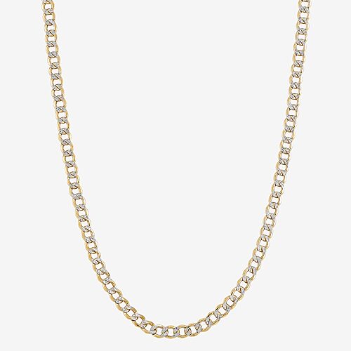Click here for Unisex Adult 14K Gold 16 Inch Curb Chain Necklace... prices