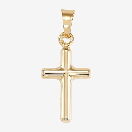 Click here for Unisex Adult 14K Gold Cross Pendant  One Size prices