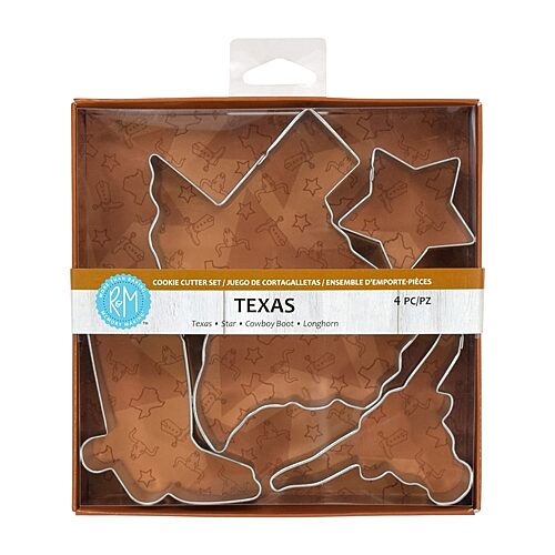 Click here for R&M International Llc Texas State 4-pc. Cookie Cut... prices