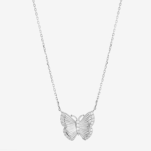 Click here for Diamonart Womens White Cubic Zirconia Sterling Sil... prices