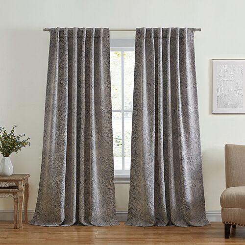 Click here for Elrene Home Fashions Vittoria Paisley Printed Blac... prices