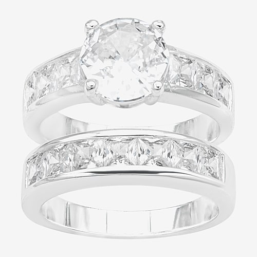 Click here for Sparkle Allure Womens Cubic Zirconia Pure Silver O... prices