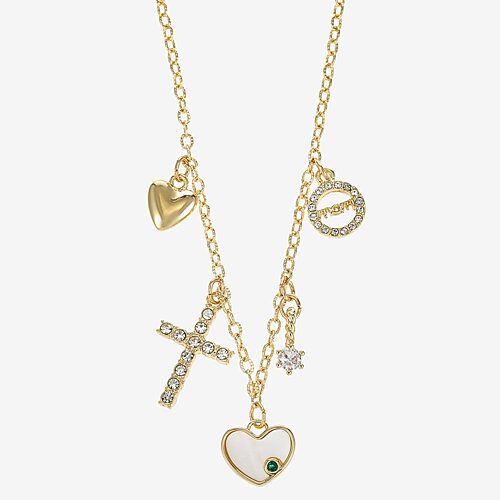 Click here for Sparkle Allure Womens Pendant Necklace  One Size prices