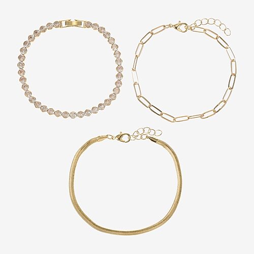 Click here for Sparkle Allure Womens Cubic Zirconia 14K Gold Over... prices