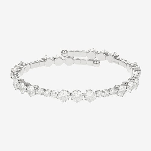 Click here for Sparkle Allure Coil Womens Cubic Zirconia Pure Sil... prices