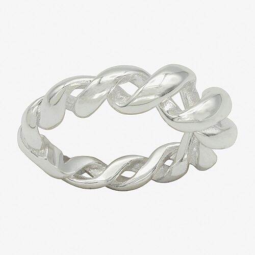Click here for Sparkle Allure Open Womens 4MM Pure Silver Over Br... prices