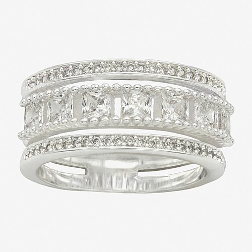 Click here for Sparkle Allure Womens 9M Cubic Zirconia Pure Silve... prices