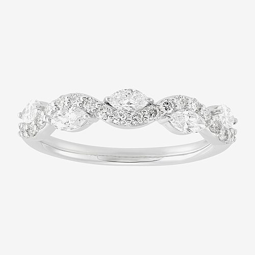 Click here for (H-I / Si2) Womens 3/4 CT. T.W. Lab Grown White Di... prices