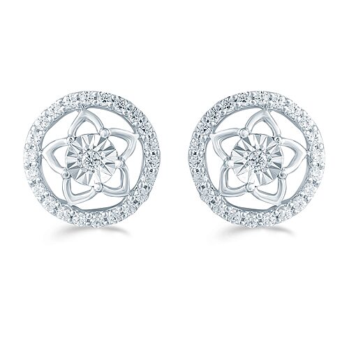 Click here for 1/3 CT. T.W. Natural White Diamond Sterling Silver... prices
