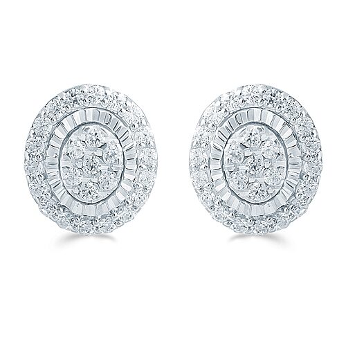 Click here for 1/3 CT. T.W. Natural White Diamond Sterling Silver... prices