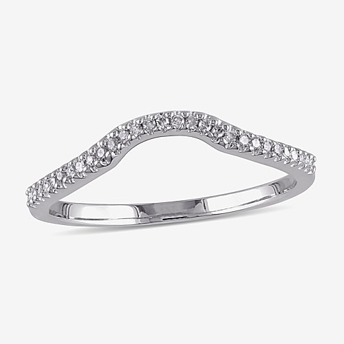 Click here for Womens 1/10 CT. T.W. Natural White Diamond Sterlin... prices