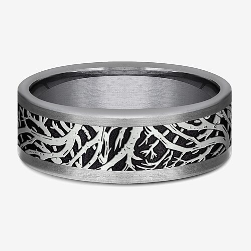 Click here for Mens 8MM Tantalum Wedding Band  10 1/2 prices