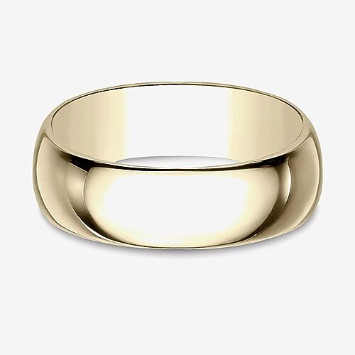 Click here for Mens 8MM 10K Gold Wedding Band  14 1/2  Yellow prices