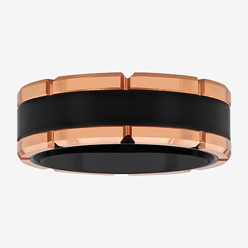 Click here for Mens 8MM Tungsten Wedding Band  9 1/2 prices