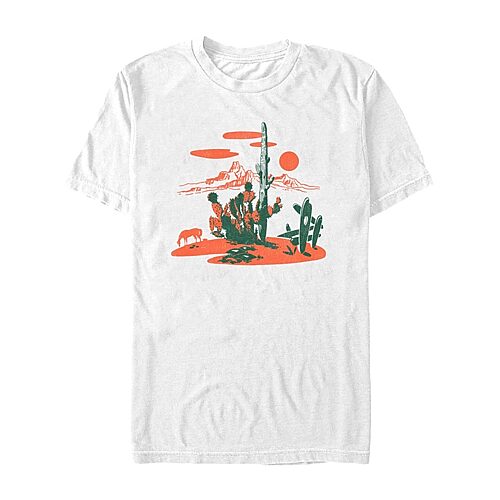 Click here for Mens Short Sleeve Graphic T-Shirt  Large  White prices