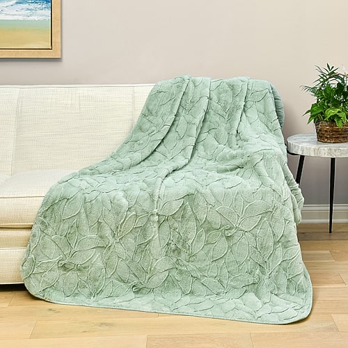 Click here for Northwest Hgtv Midweight Throw  One Size  Green prices