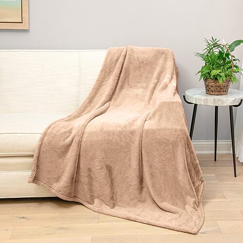 Click here for Northwest Hgtv Midweight Throw  One Size  Beige prices