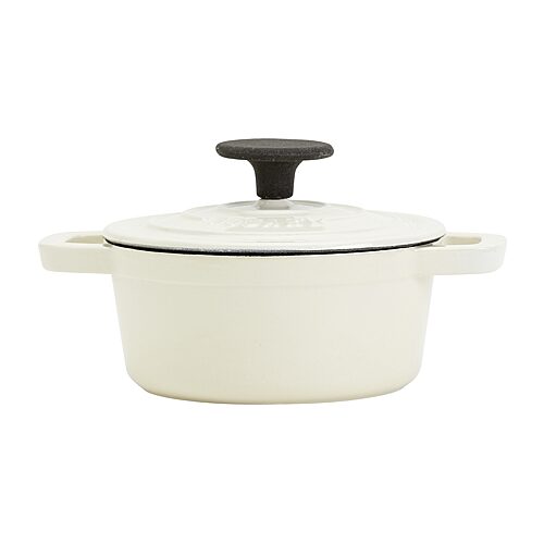 Click here for Smith and Clark Cast Iron 1 Quart Enamel Dutch Ove... prices