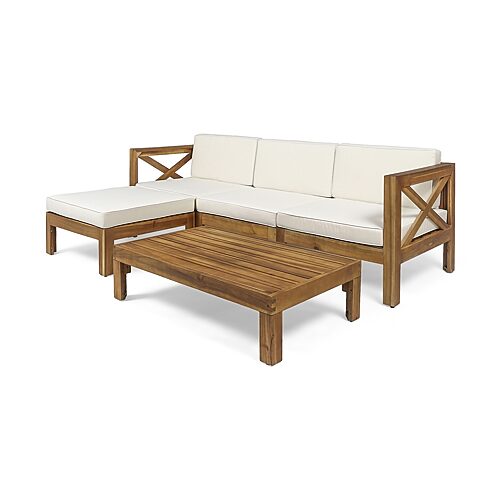 Click here for Alcove 5-pc. Conversation Set  One Size  Beige prices
