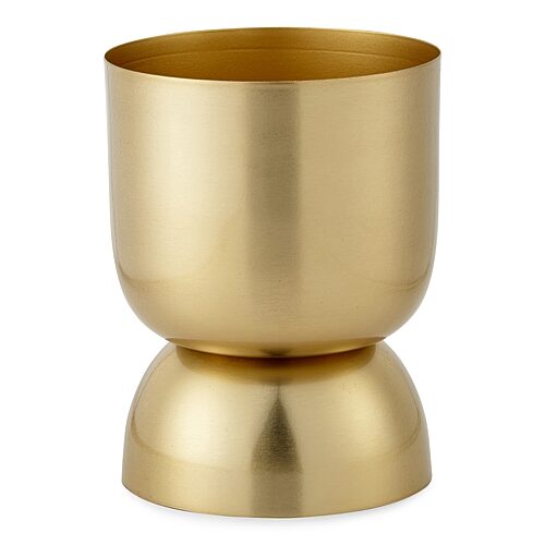 Click here for Distant Lands Small Gold Planter  One Size  Yellow prices