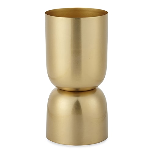 Click here for Distant Lands Large Gold Planter  One Size  Yellow prices