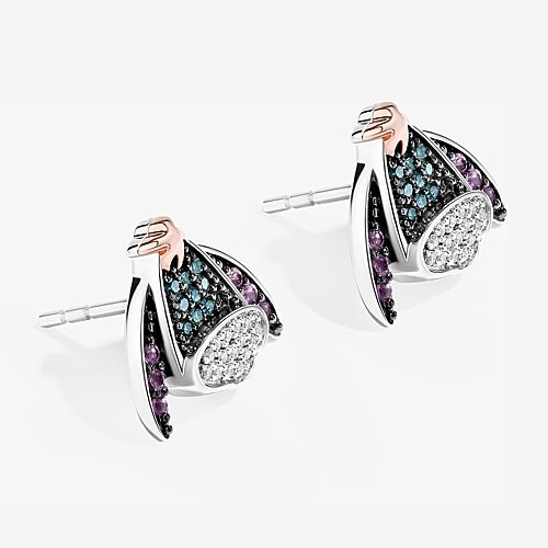 Click here for Disney Jewels Collection Womens 1/6 CT. Natural Bl... prices